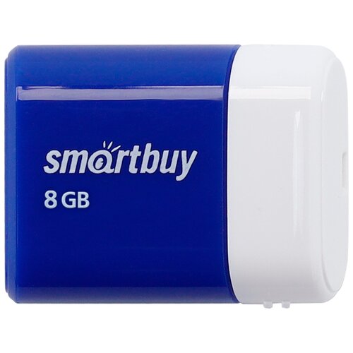 Флешка SmartBuy Lara 8 ГБ, 1 шт., синий