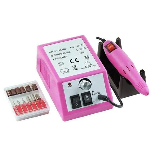 Аппарат для маникюра и педикюра Lina Mercedes 2000, 20000 об/мин, 1 шт., розовый