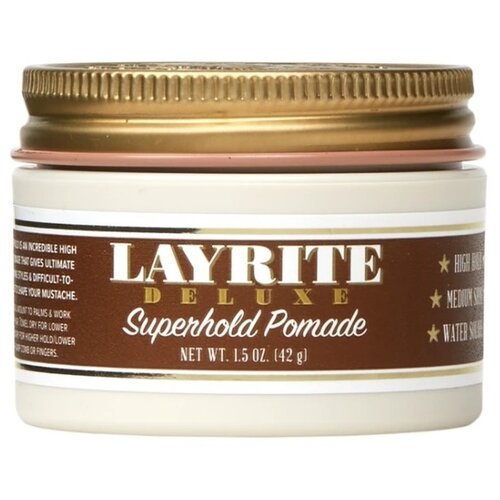 Layrite Помада Superhold Pomade, сильная фиксация, 42 мл, 42 г