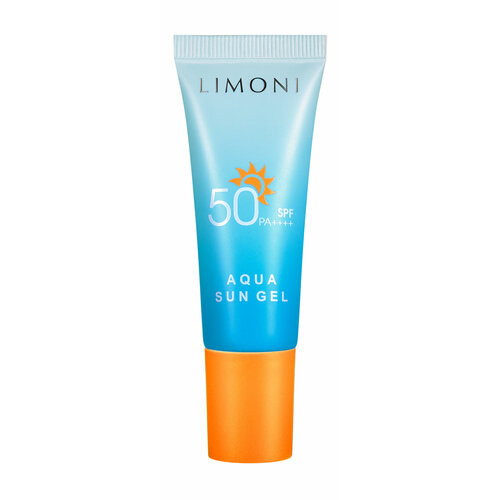 LIMONI Солнцезащитный крем-гель Aqua Sun Cream SPF 50+РА++++, 25 мл