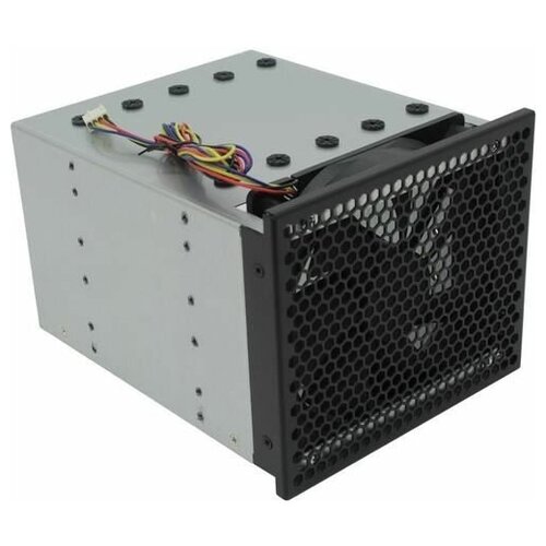 Переходник Procase 5T3-3T5-V3-FAN 3*5.25" в 5*3.5" с антивибрационным креплением, PWM 4pin, 2800 rpm