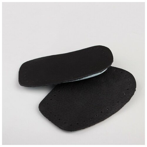 Подпяточники для обуви, 10 x 7 см, пара, цвет черный./В упаковке шт: 1