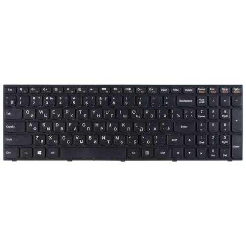 Клавиатура с рамкой для Lenovo B50-30, G50-70, B50-45, B50-70, ideapad 300-15IBR, ideapad 300-15ISK и др