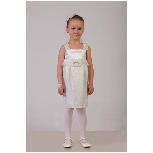 Платье Инфанта, размер 122/60, белый