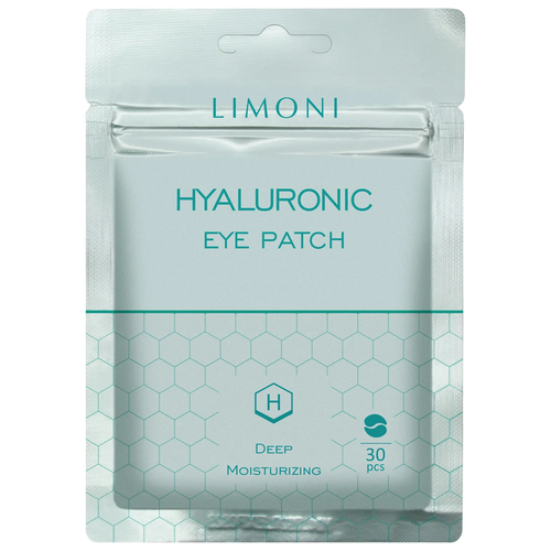 Limoni Патчи для глаз Hyaluronic Eye Patch, 30 шт.