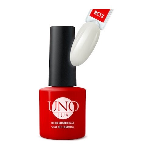 UNO LUX Базовое покрытие Lux Rubber Color Base, rc12, 8 г