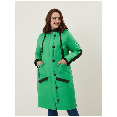 Куртка NELIY VINCERE, размер 52, зеленый