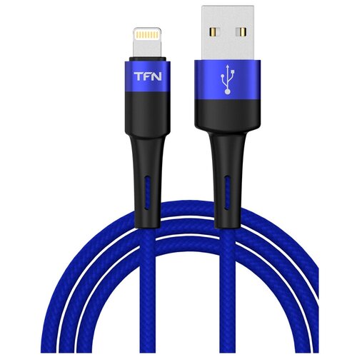 Кабель TFN USB-A/Lightning Envy 1.2m нейлон blue/кабель для iPod/iPhone/iPad Apple/кабель для айфона