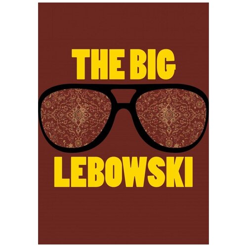 Плакат, постер на холсте The Big Lebowski/Большой Лебовски. Размер 30 х 42 см