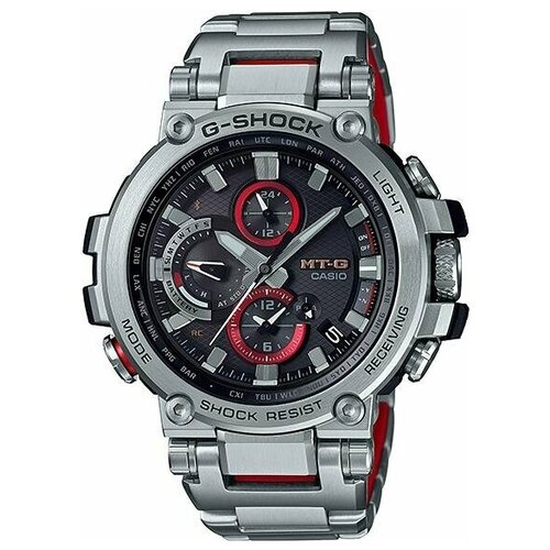 Наручные часы CASIO G-Shock MTG-B1000D-1A, черный, серебряный
