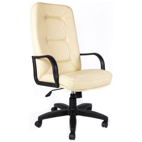 Компьютерное кресло Евростиль Пилот PL офисное, обивка: искусственная кожа, цвет: бежевый