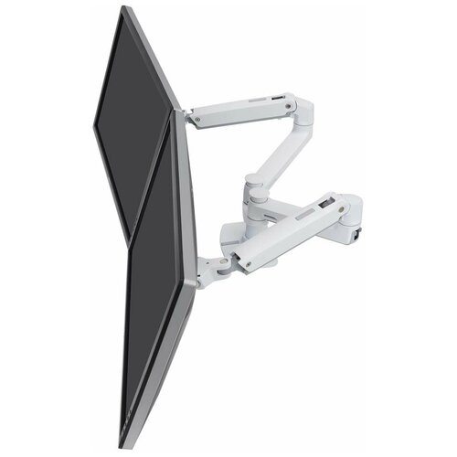 Ergotron LX Dual Side-by-Side Arm Ergotron 45-491-216(белый) Крепление для двух мониторов