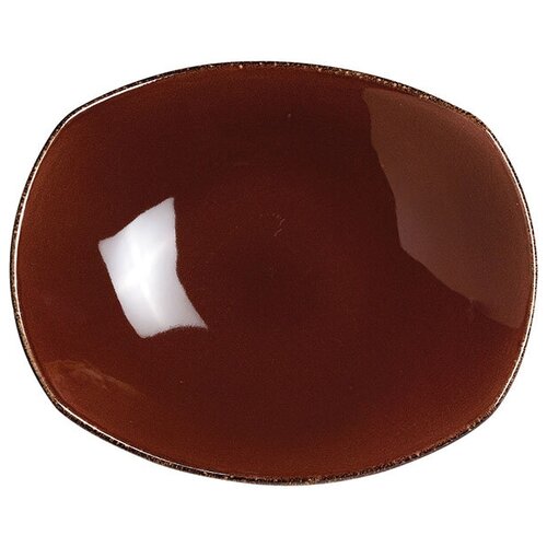 Тарелка глубокая овальная «Террамеса мокка», 0,75 л, коричневый, фарфор, 11230587, Steelite