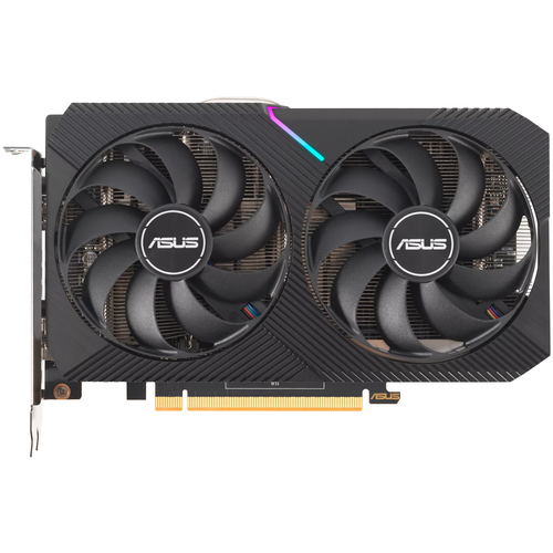 Видеокарта ASUS Dual Radeon RX 6500 XT OC Edition 4GB, DUAL-RX6500XT-O4G, Retail