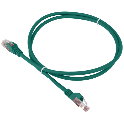 Патч-корд Lanmaster LAN-PC45 RJ-45 (m) - RJ-45 (m) CAT6 U/UTP, 0.5 м, 1 шт., зеленый