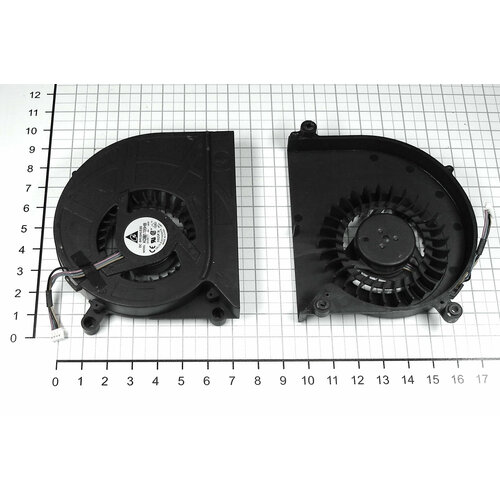 Вентилятор (кулер) для Asus K51AB (4-pin)