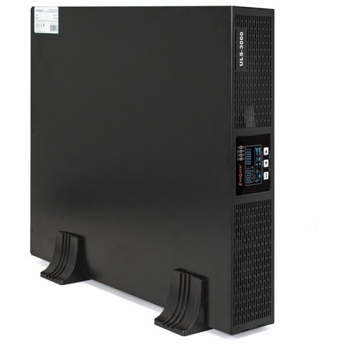 ИБП On-line ExeGate PowerExpert ULS-3000. LCD. AVR. C13. USB. RS232. SNMP.2U <3000VA/3000W, On-Line, LCD, 6*IEC-C13, RS232, USB, SNMP-slot, Rackmount 2U/Tower, Black>