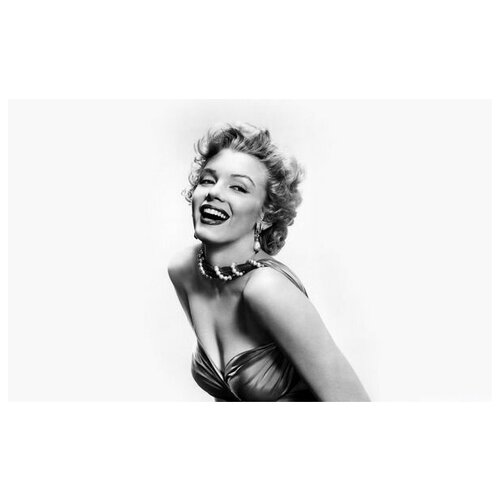 Постер на холсте Монро Мерилин (Marilyn Monroe) №9 48см. x 30см.