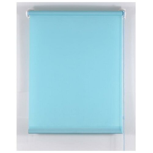 Рулонная штора «Комфортиссимо», 60х160 см, цвет голубой 6250370