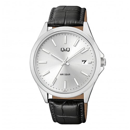 Наручные часы Q&Q A484-301, черный, серебряный