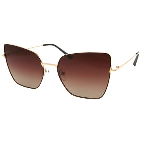 Солнцезащитные очки Elfspirit ES-1087, золотой, коричневый