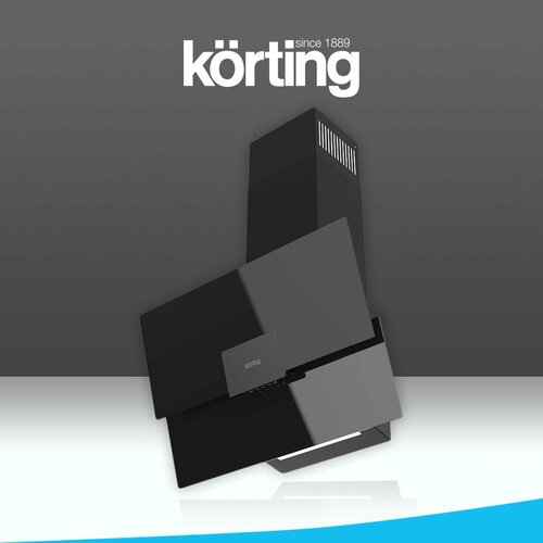 Наклонная вытяжка Korting KHC 66373 BXGN