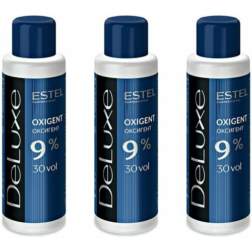 ESTEL Оксигент De Luxe 9%, 3 шт. x 60 мл
