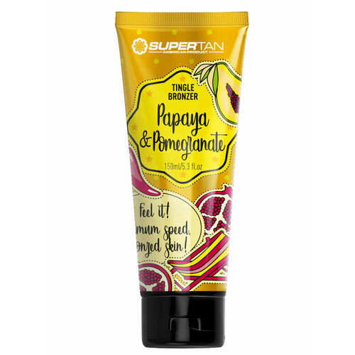 SuperTan Крем для солярия, Papaya & Pomegranate, 150 мл