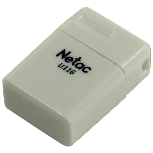 Флешка Netac NT03U116N-128G-30WH 128Гб white