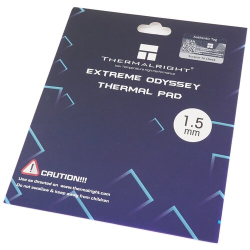 Термопрокладка Thermalright Extreme Odyssey 120x120х1.5 мм 12.8 Вт/(м*К)