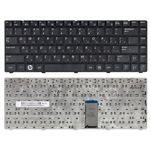 Клавиатура для ноутбука Samsumg NP-R470-FS03RU черная