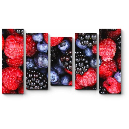 Модульная картина Сладкие ягоды 170x102