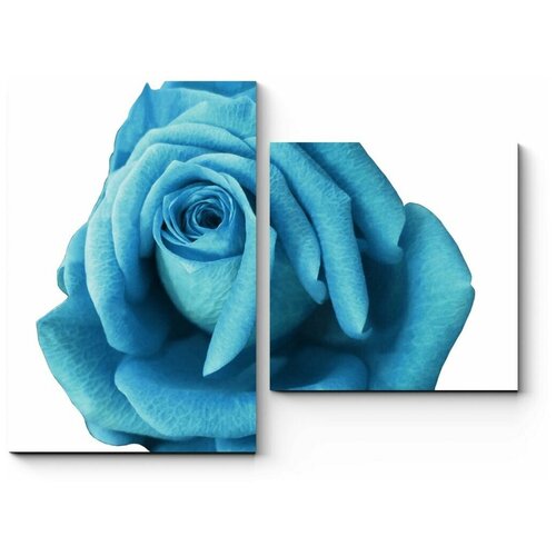 Модульная картина Голубая роза 60x45