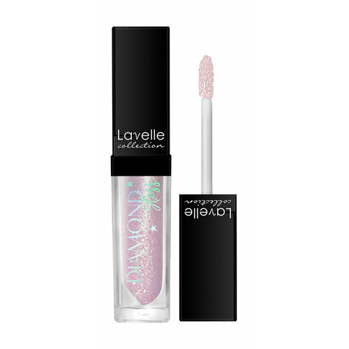 LAVELLE COLLECTION Блеск для губ Diamond Gloss, 5 мл, 07 kiss light pink