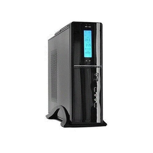 PowerCool Корпус S0506-300W (Desktop, Black, SFX 300W-80mm, 24+8pin, LCD + датч. темп.3шт)