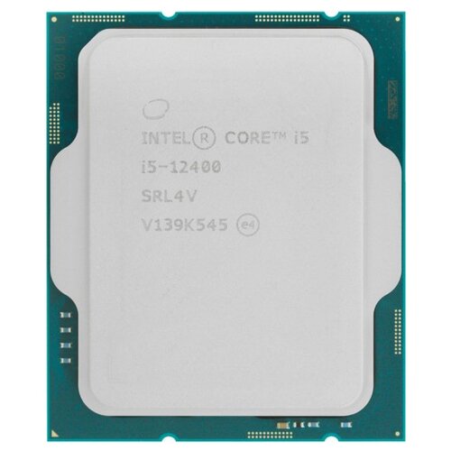 Процессор Intel Core i5-12400 LGA1700,  6 x 2500 МГц, OEM