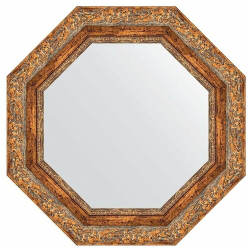 Зеркало в багетной раме 55x55 Evoform Octagon BY 3778
