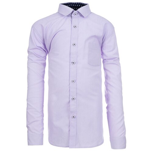 Школьная рубашка Imperator, размер 140-146, фиолетовый