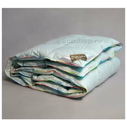 Пуховое одеяло Лагуна (мятный), Одеяло 172x205 стандартное