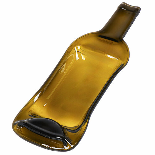 Менажница стекло, 31х15.5х4.5 см, 1 секц, Декостек, Винная бутылка