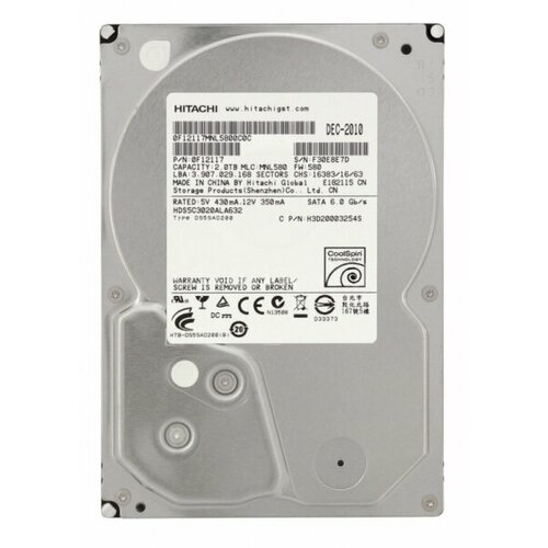 Жесткий диск Hitachi H3D20003254S 2Tb SATAIII 3,5" HDD