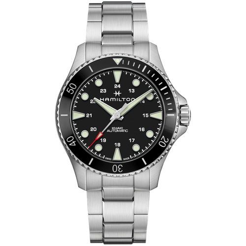 Наручные часы Hamilton Khaki Navy H82515130, черный