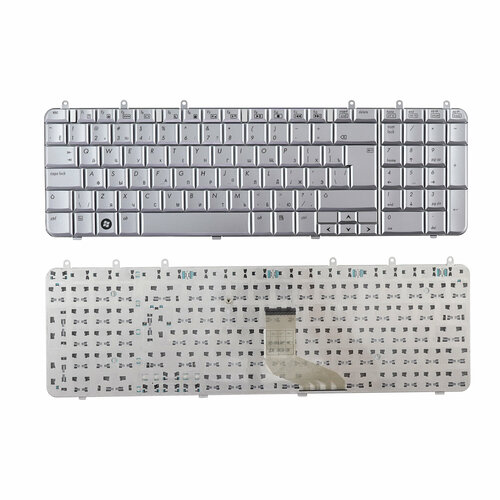 Клавиатура для ноутбука HP dv7-1000, dv7t-1100, dv7z-1000 серебристая