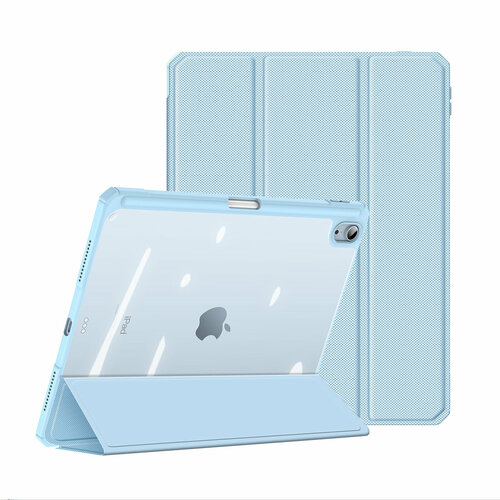 Чехол книжка для iPad Air 4/5 10.9", Dux Ducis Toby series голубой