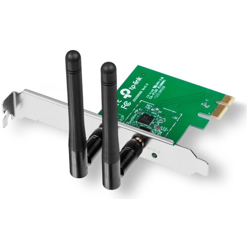 Сетевой адаптер TP-LINK TL-WN881ND, зеленый