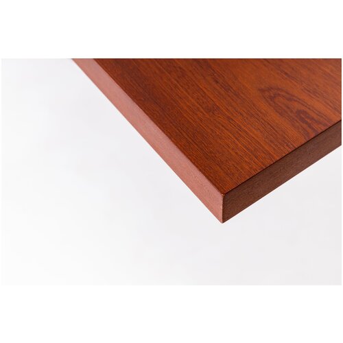 Столешница StolStoya 140*70 см толщ. 36 мм Красное дерево (шпон)/ ля письменного стола / для компьютерного стола / для офисного стола