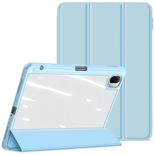 Чехол книжка Dux Ducis для Samsung Tab A8 2021 10.5 (X200 / X205), Toby series, голубой