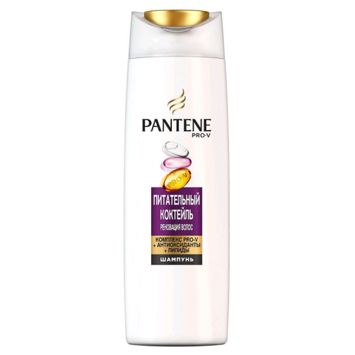 Шампунь Pantene Pro-v Питательный Коктейль. Реновация Волос Шампунь для волос 400 мл.