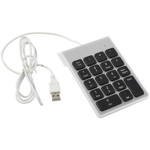 Цифровая клавиатура USB для ноутбука, 18 клавиш, KS-is