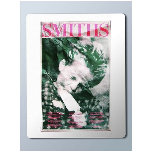 Коврик для мыши с принтом Музыка The Smiths the smiths, смитс, группа - 22333